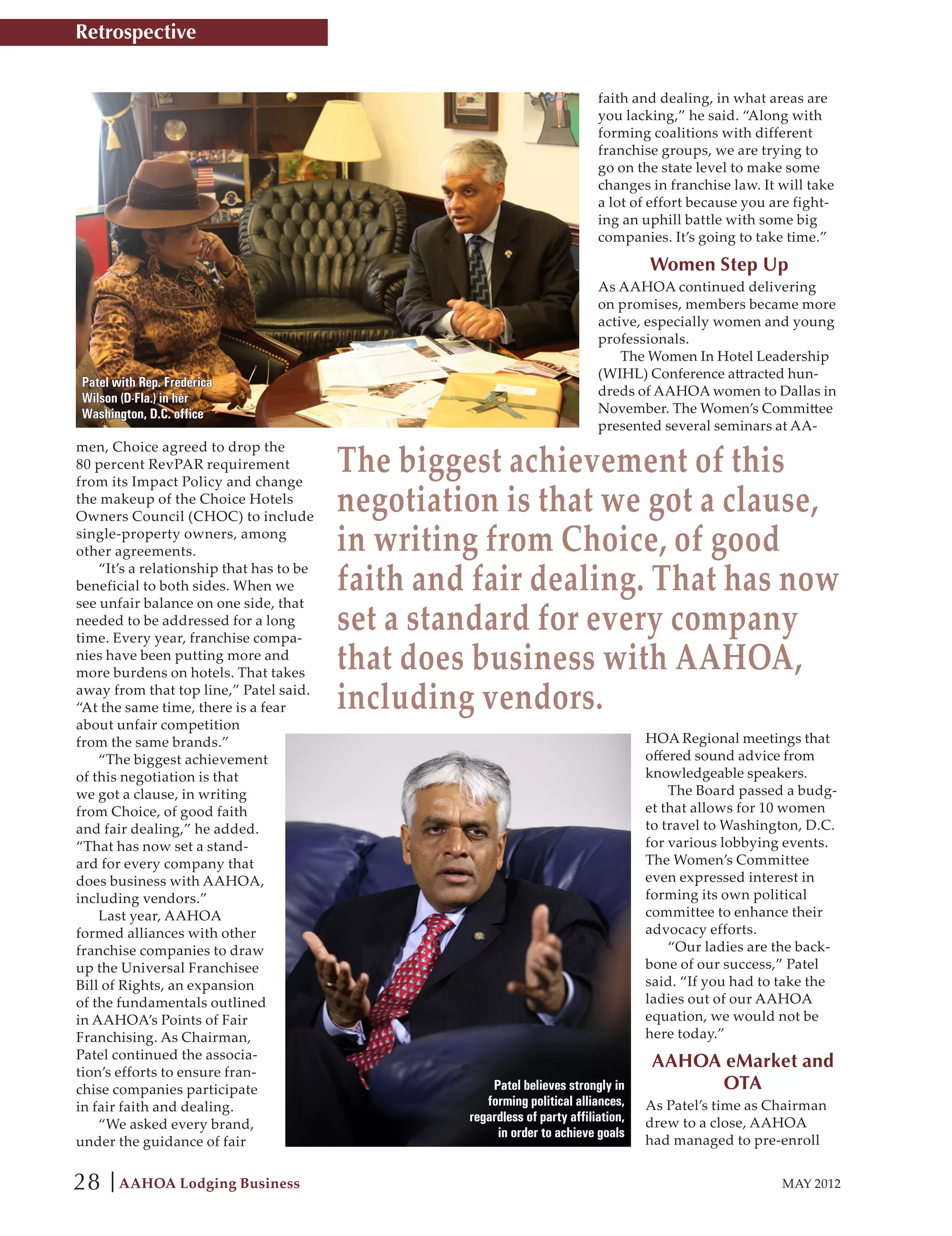 Hemant Patel Retrospective May 2012 | PDF