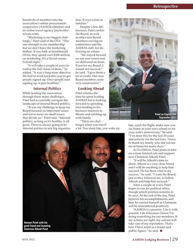 Hemant Patel Retrospective May 2012 | PDF