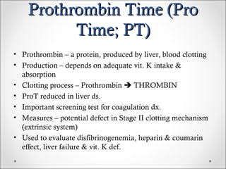 Hema practical 03 coagulation | PPT