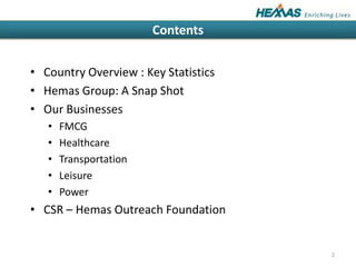 Hemas investor presentation june 2011 | PDF