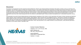 Hemas Holdings PLC Investor Presentation Q3 2018/19 | PDF