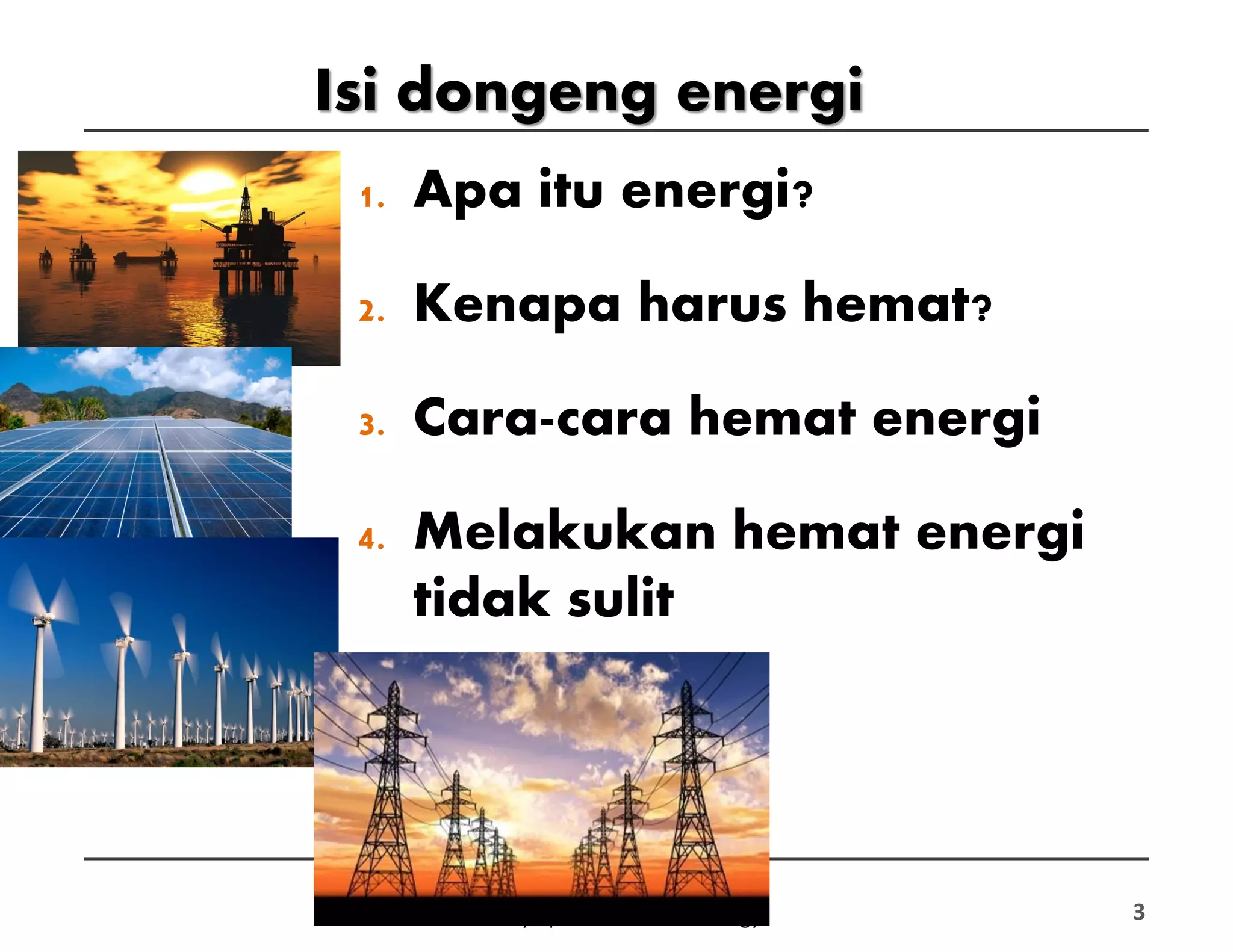 Hemat energi untuk anak anak | PDF