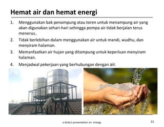 Hemat energi untuk anak anak | PDF