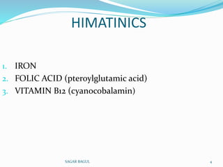 Hematinics | PPTX