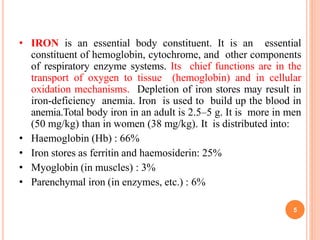 Hematinics | PPTX