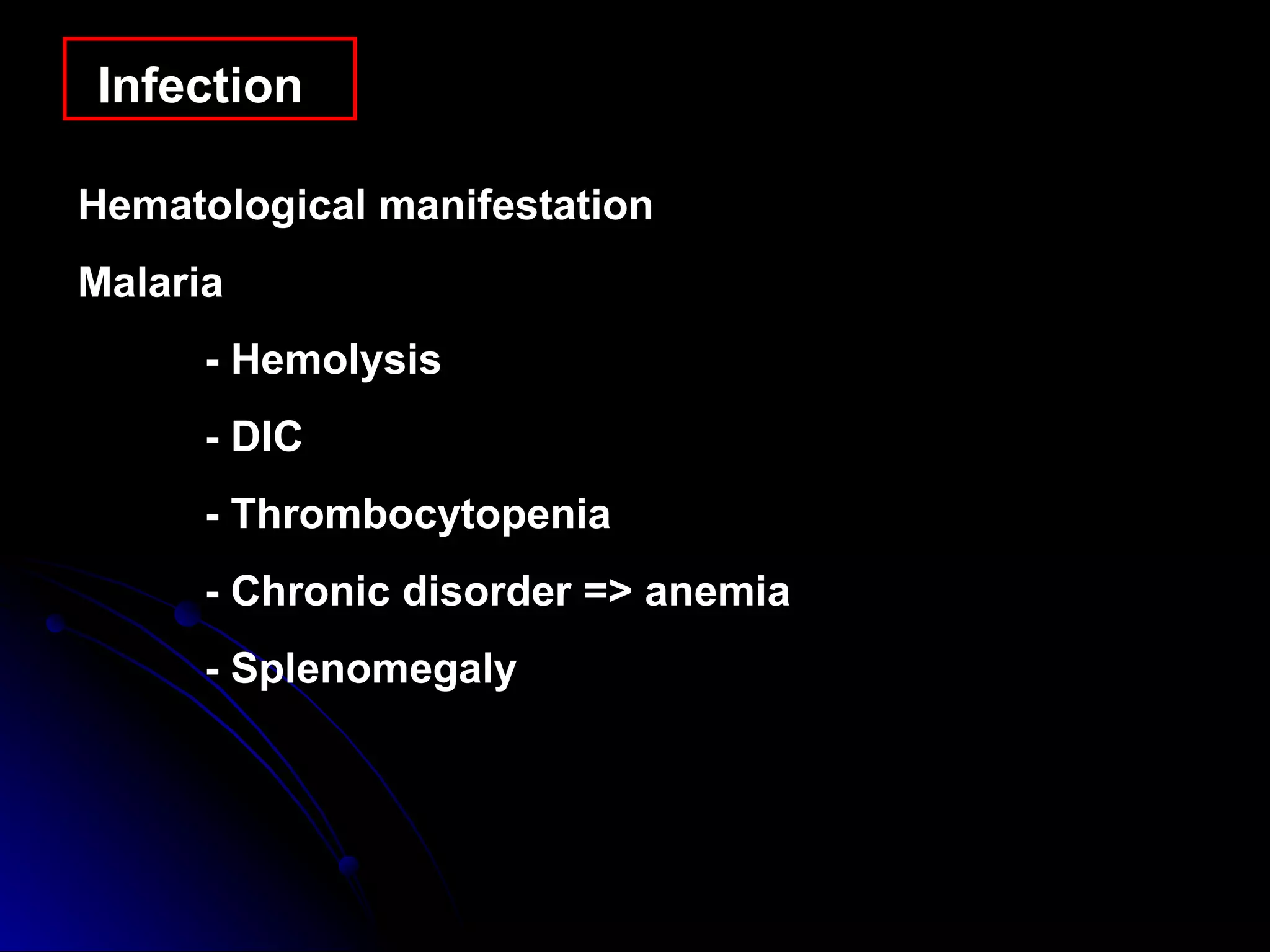hemato in systemic diseases | PPT