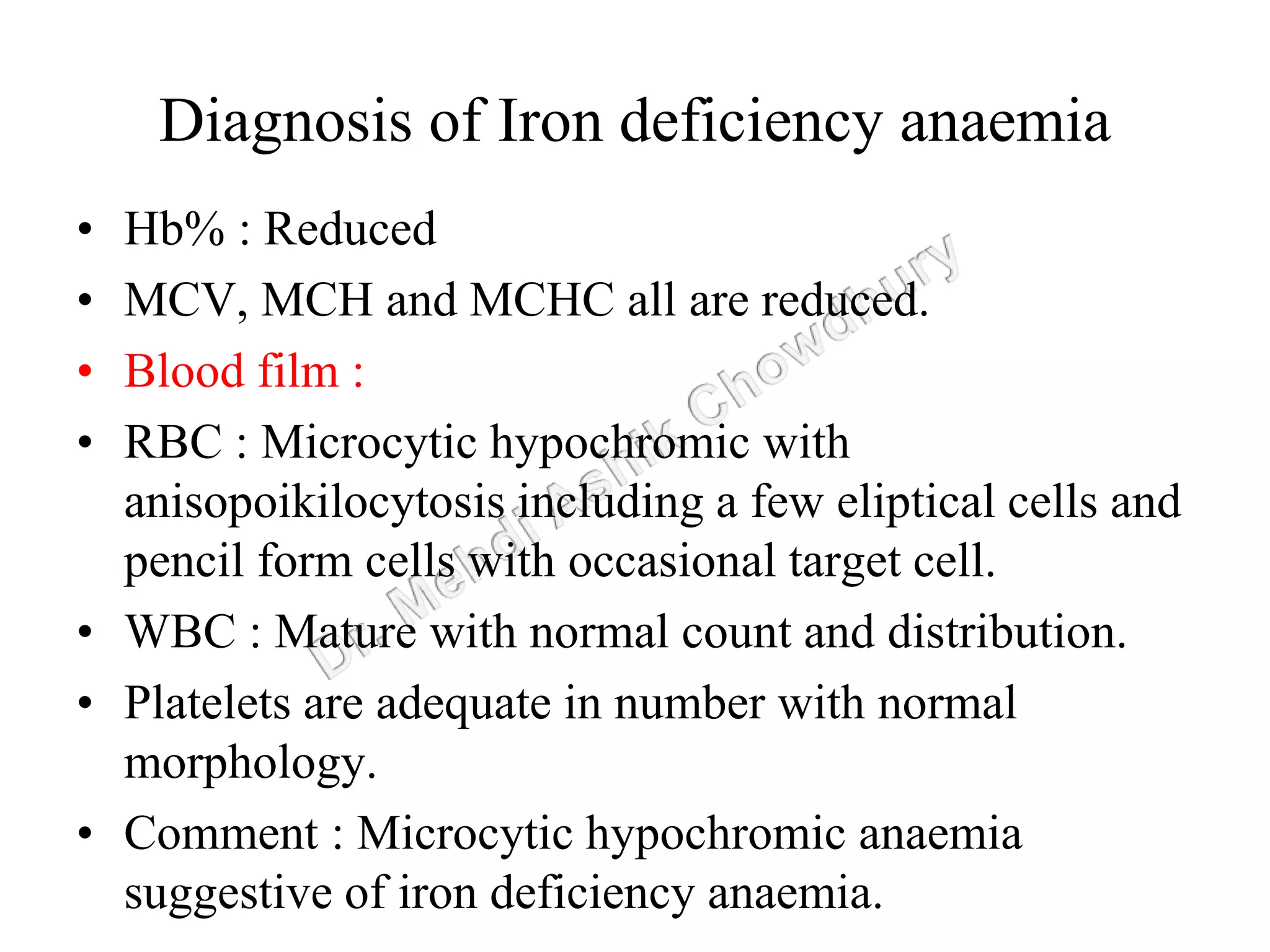 Anemia, Microcytic Hypochromic and Macrocytic anemia | PPT