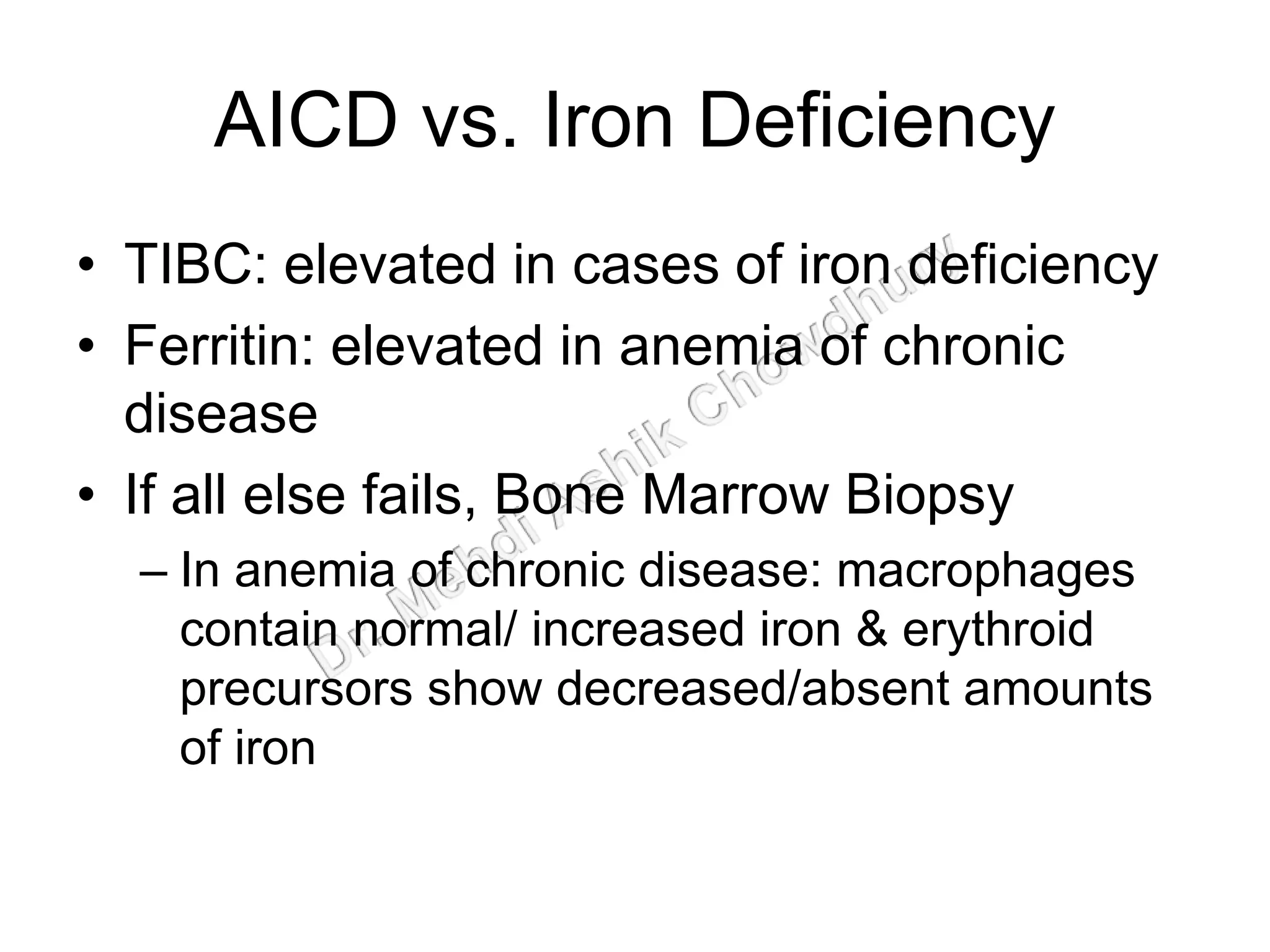 Anemia Microcytic Hypochromic And Macrocytic Anemia Ppt