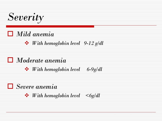 Anemia, Microcytic Hypochromic and Macrocytic anemia | PPT | Blood ...