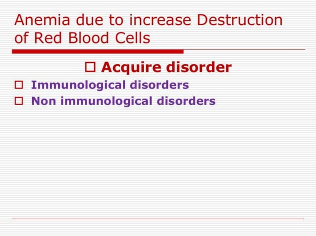 Anemia, Microcytic Hypochromic and Macrocytic anemia | PPT | Blood ...