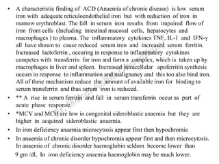 Anemia, Microcytic Hypochromic and Macrocytic anemia | PPT