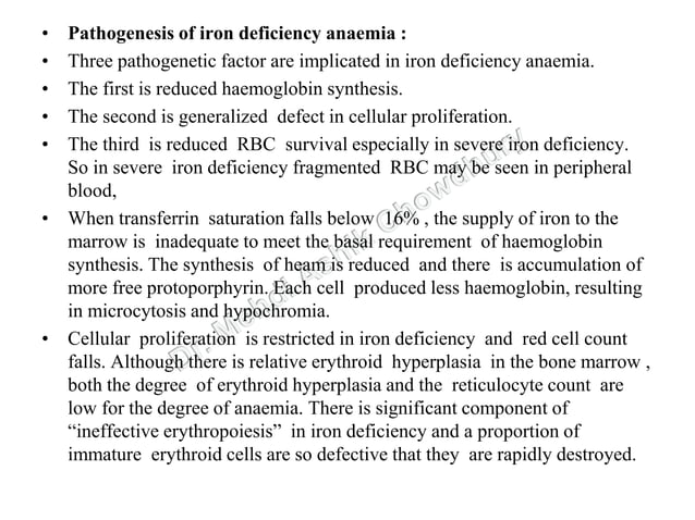 Anemia, Microcytic Hypochromic and Macrocytic anemia | PPT | Blood ...
