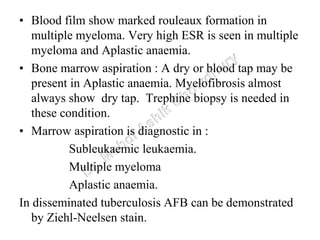 Pancytopenia and Aplastic anaemia, sideroblastic Anemia | PPT