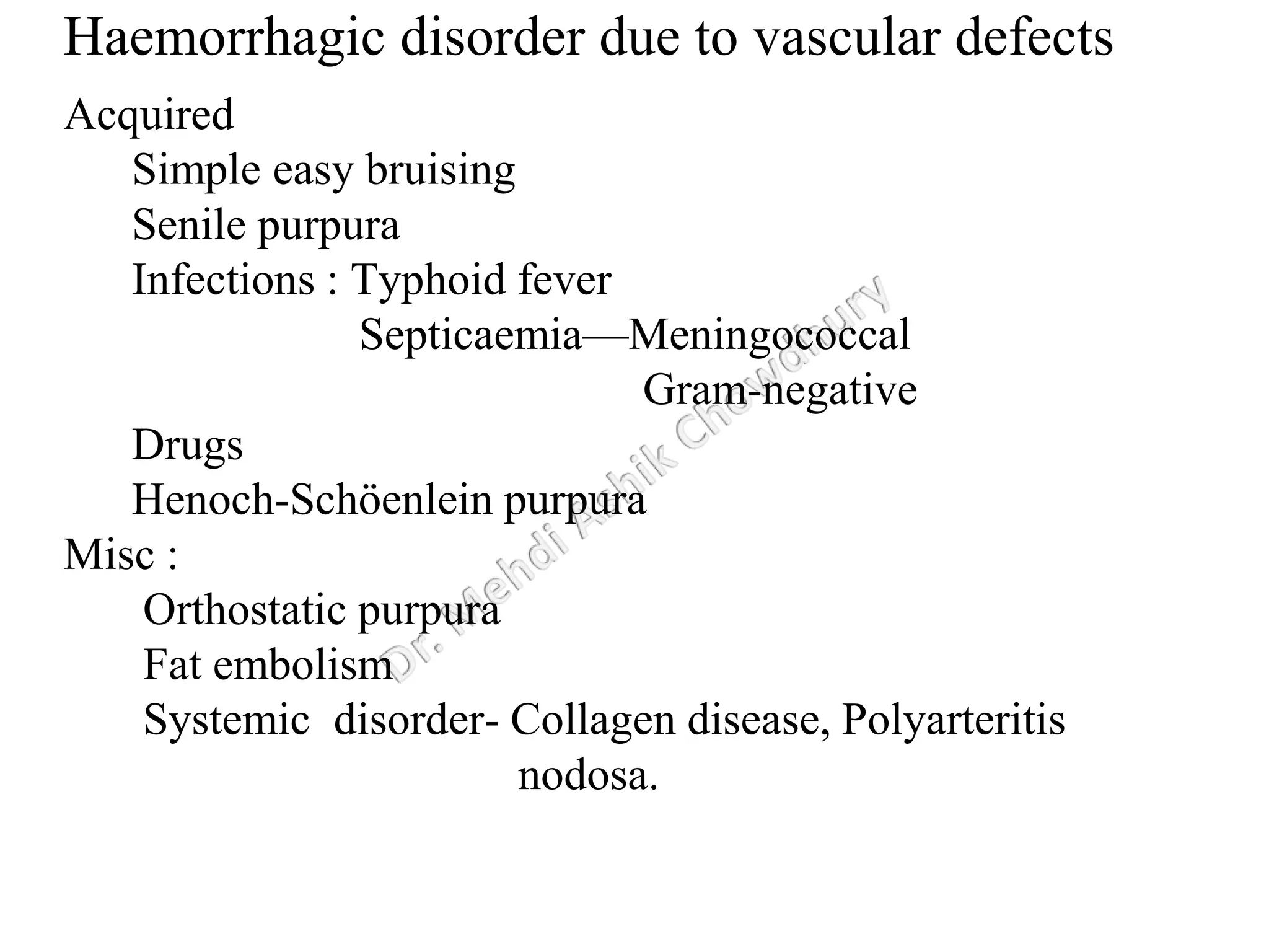 Bleeding-disorder | PPTX