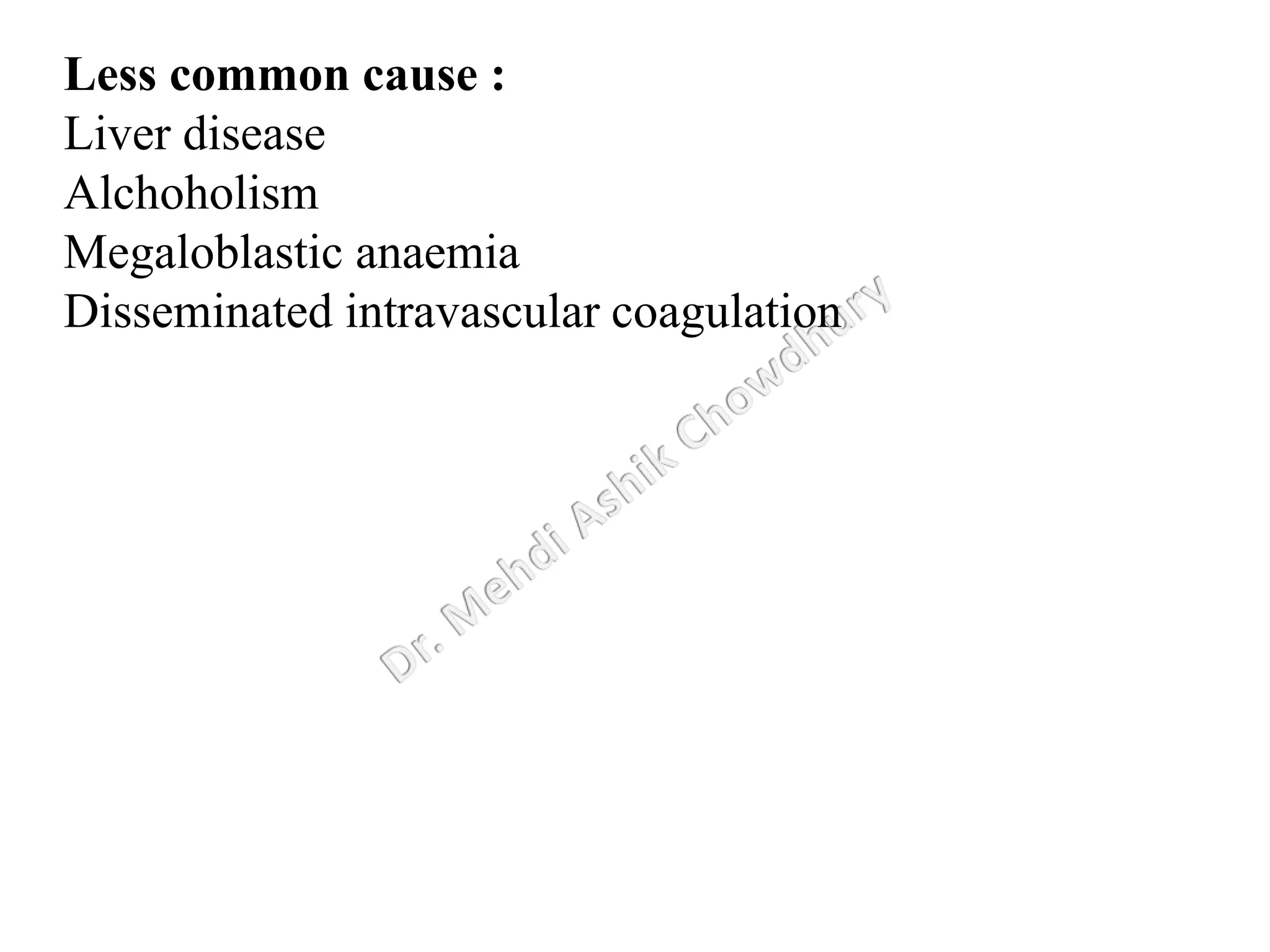 Bleeding Disorder Pptx