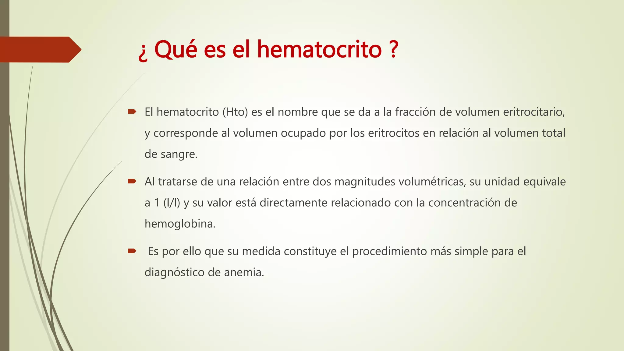 Hematocrito Mitos.pptx | Blood Disorders | Diseases and Conditions