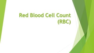 Hematocrit & rbc | PPT