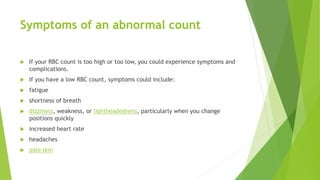 Hematocrit & rbc | PPT