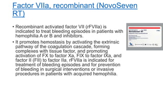 Hematoligical System Pharmacology.pptx