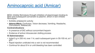 Hematoligical System Pharmacology.pptx