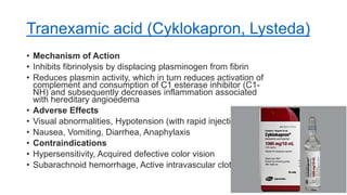 Hematoligical System Pharmacology.pptx