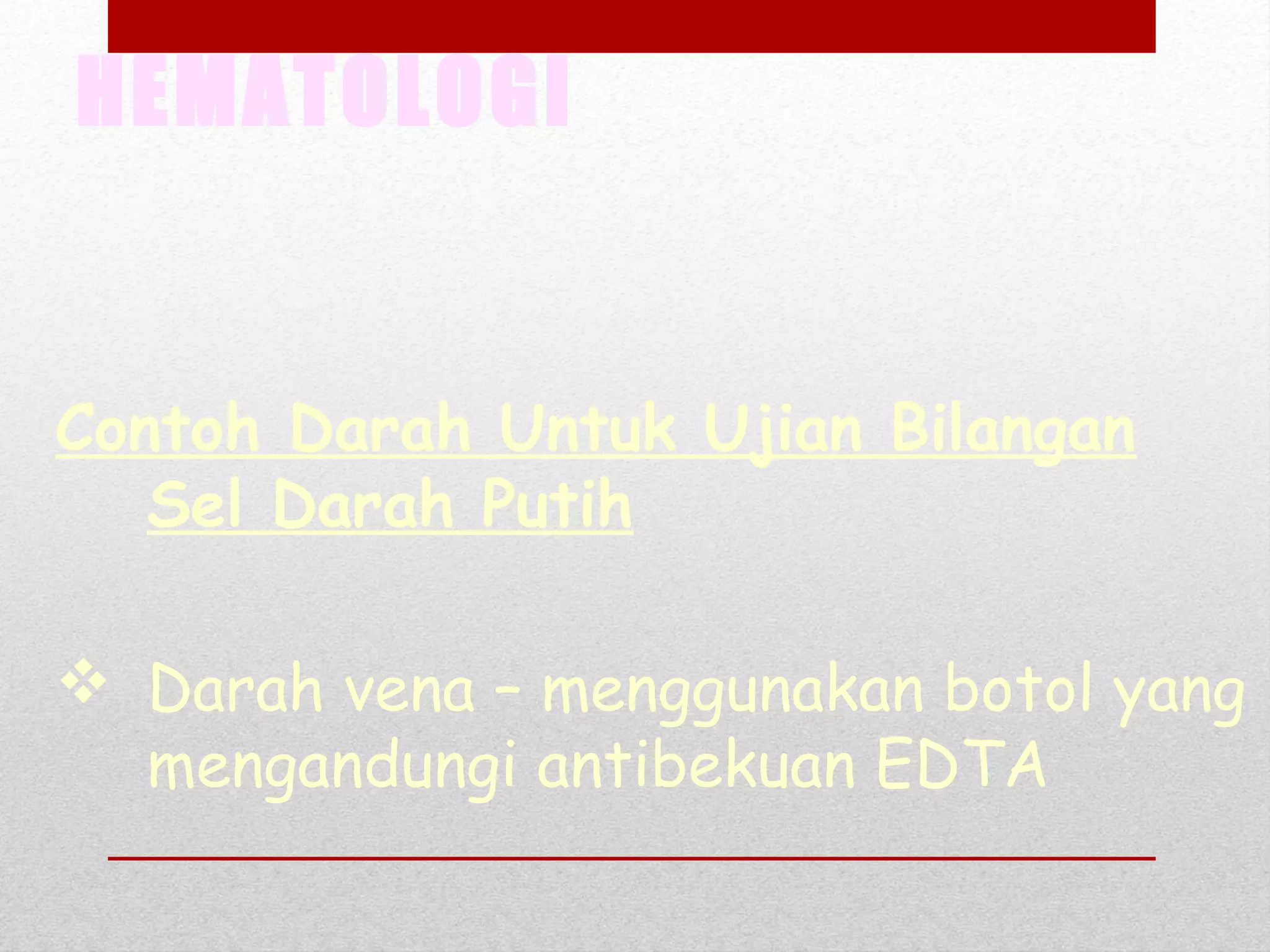 HEMATOLOGI - HEMAGLOBIN | PPT