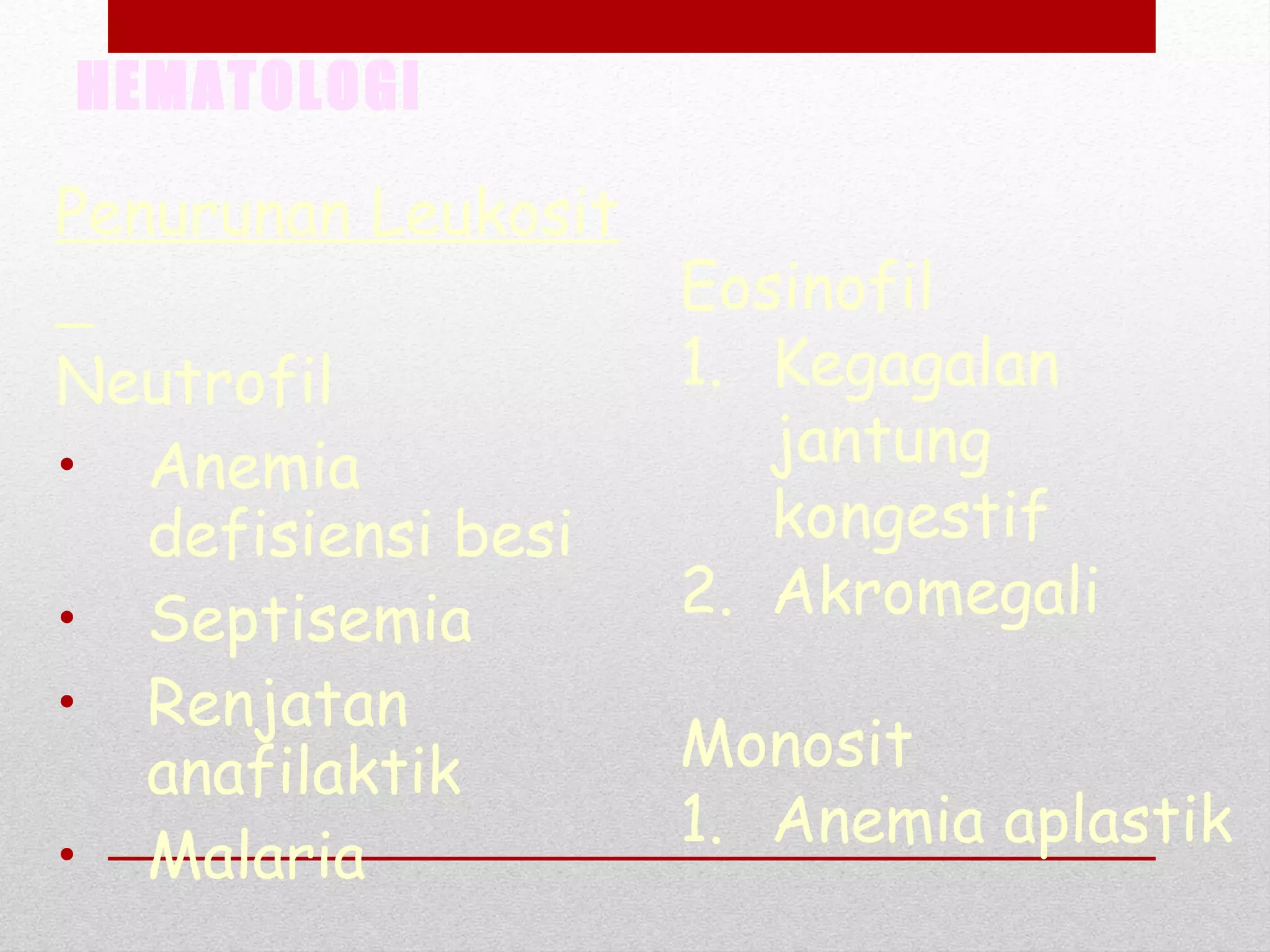 HEMATOLOGI - HEMAGLOBIN | PPT
