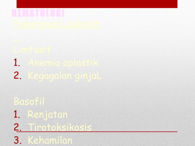 HEMATOLOGI - HEMAGLOBIN | PPT