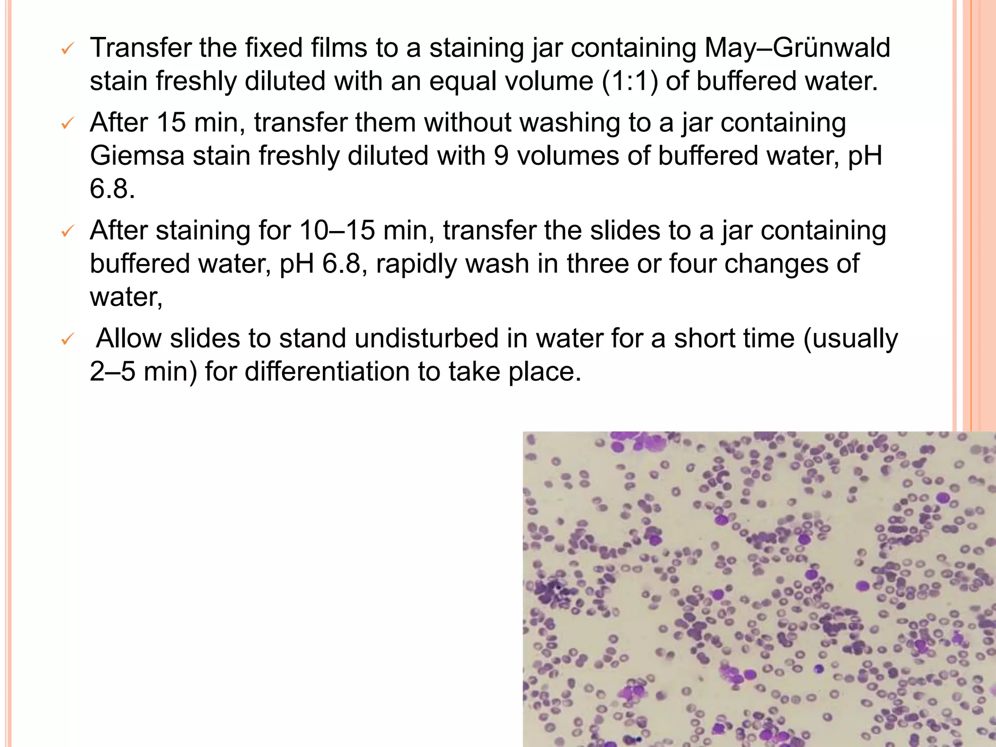 Hematological stains | PPTX