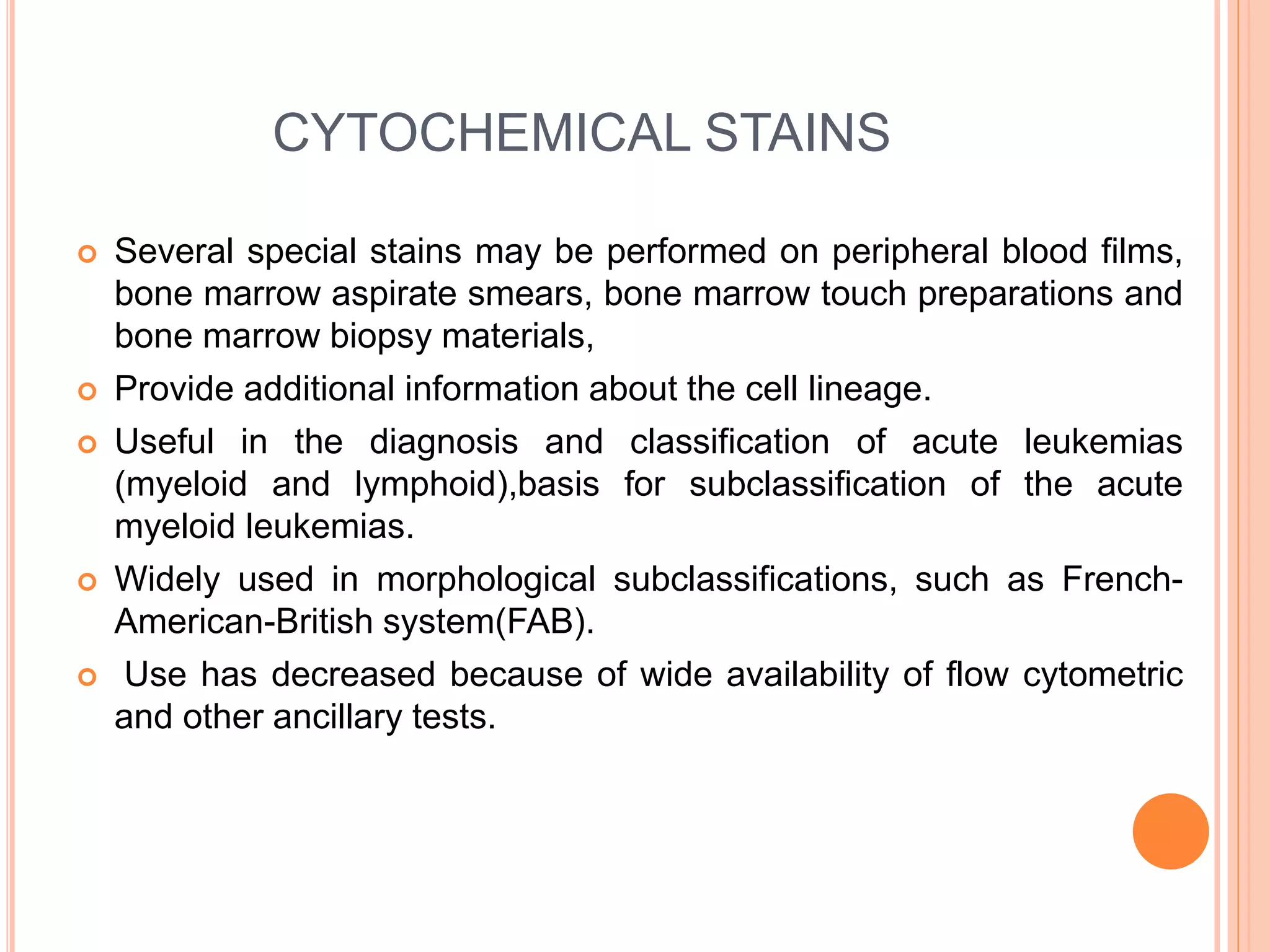 Hematological stains | PPTX
