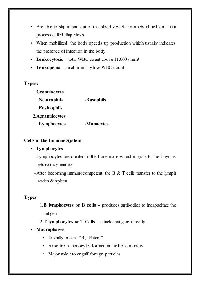 Hematologic disorders
