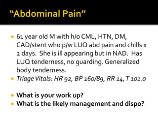 Immunotherapy and Heme/Onc Emergencies for Emergency Medicine | PPT
