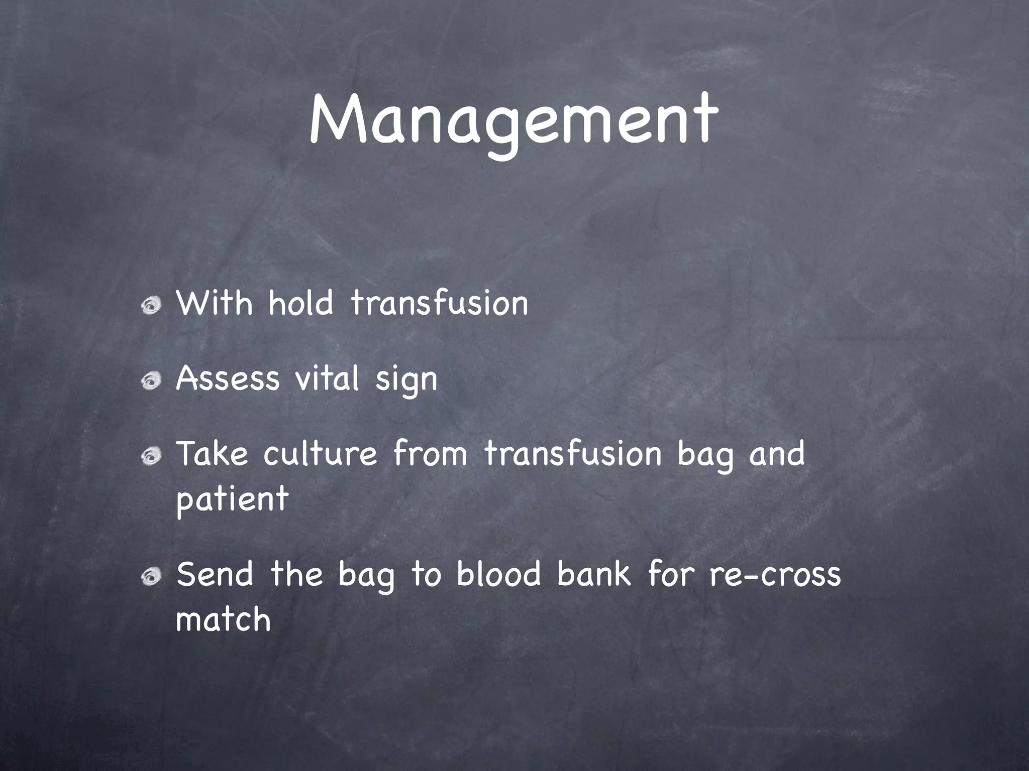 Hematologic emergency | KEY