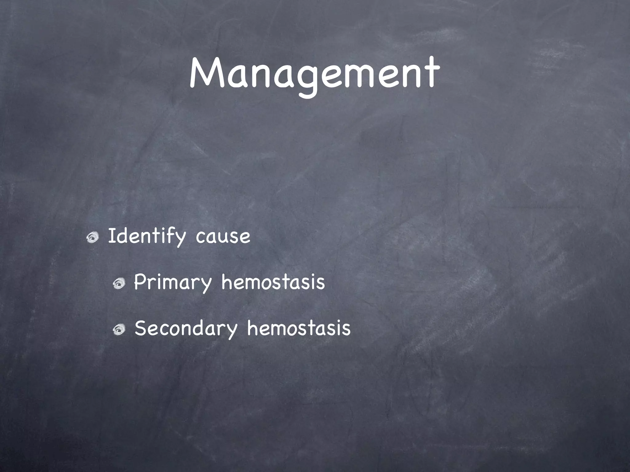 Hematologic emergency | KEY