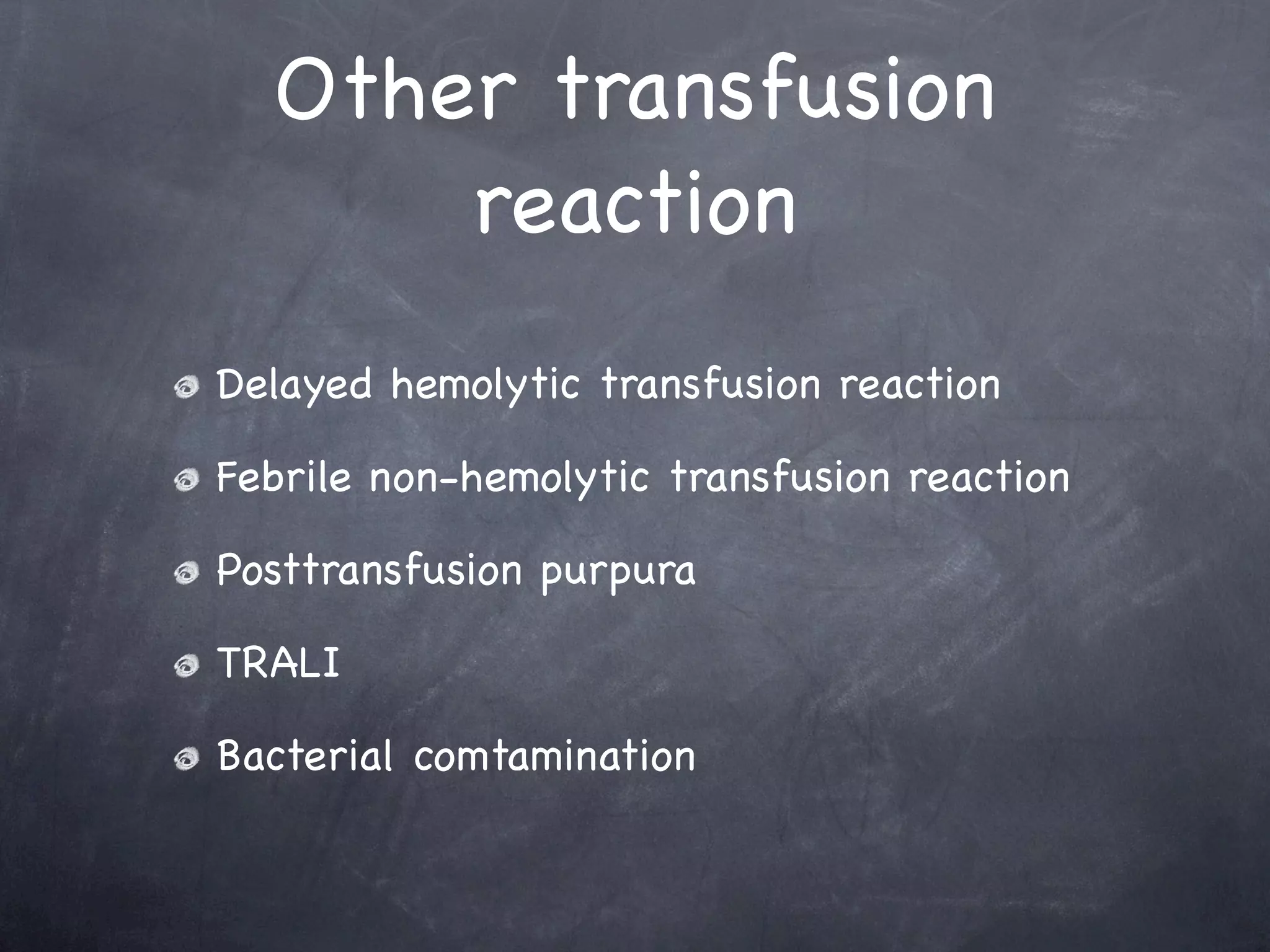 Hematologic emergency | KEY