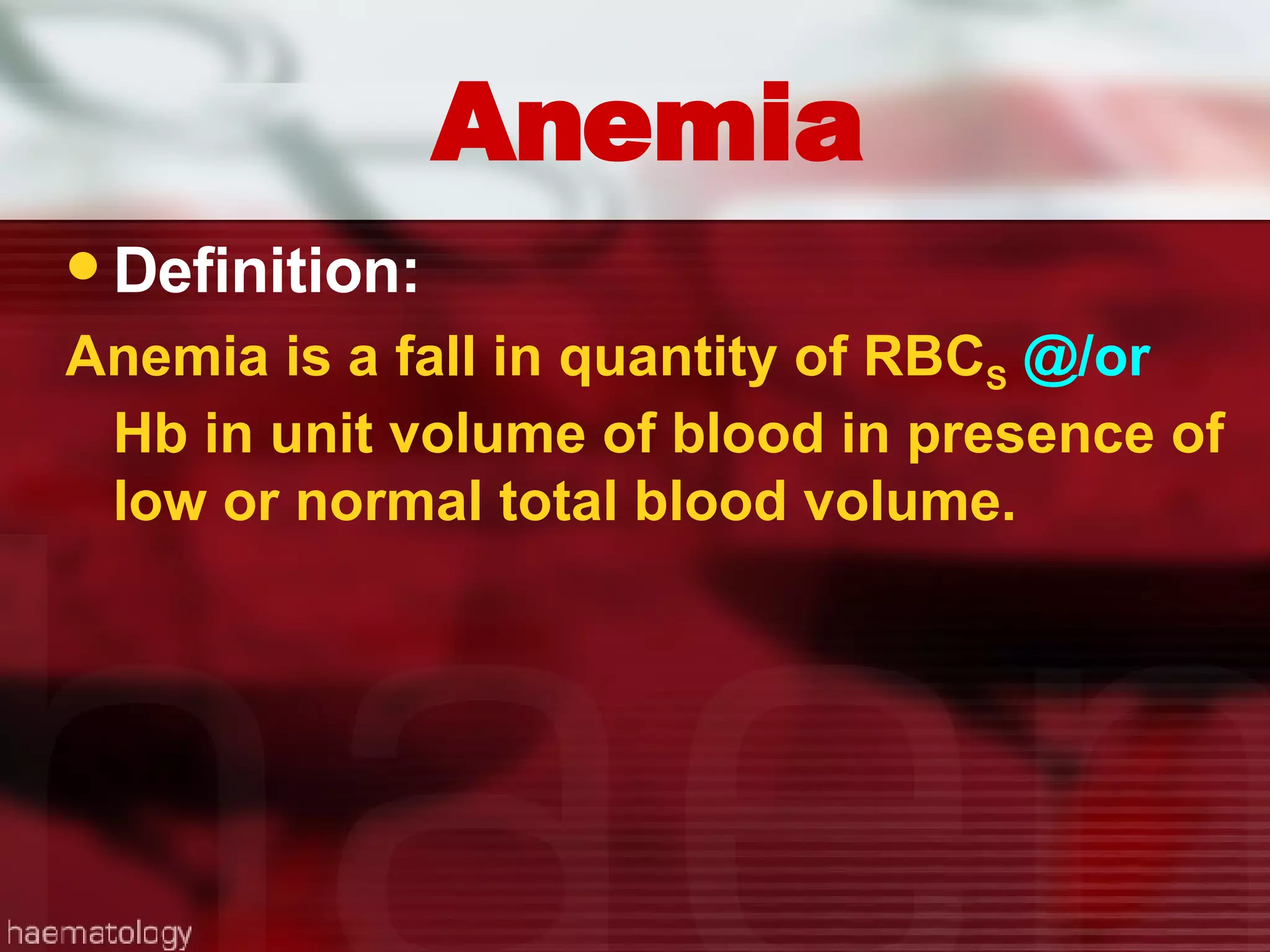 Hematology 2 | PPT | Blood Disorders | Diseases and Conditions