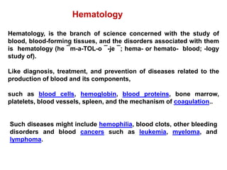 Hematology | PPT