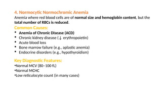 hematological parameters and anemia classifications | PPTX