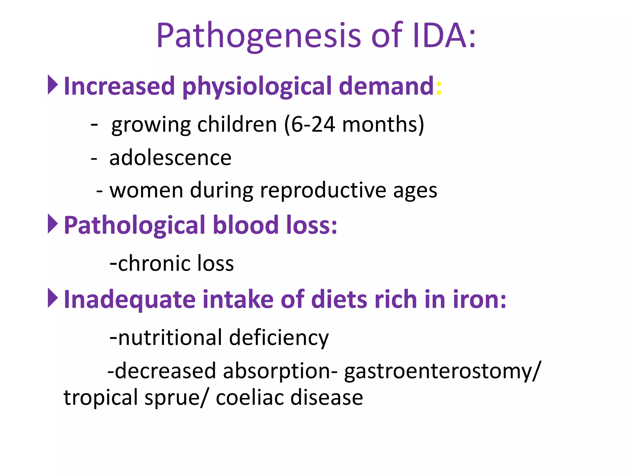 Iron deficiency anemia | PPTX