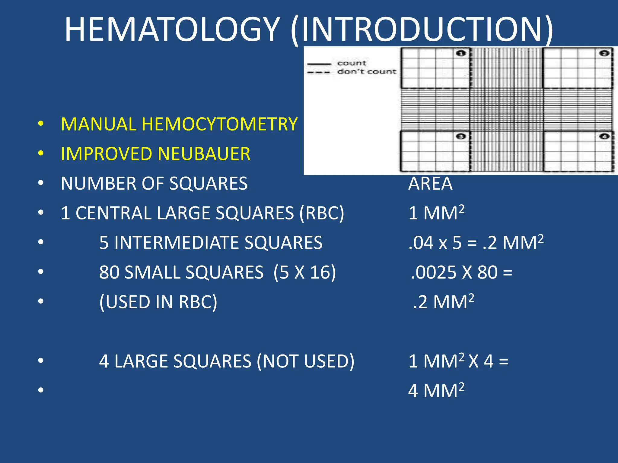 INTRODUCTION TO CLINICAL HEMATOLOGY powerpoint | PPTX