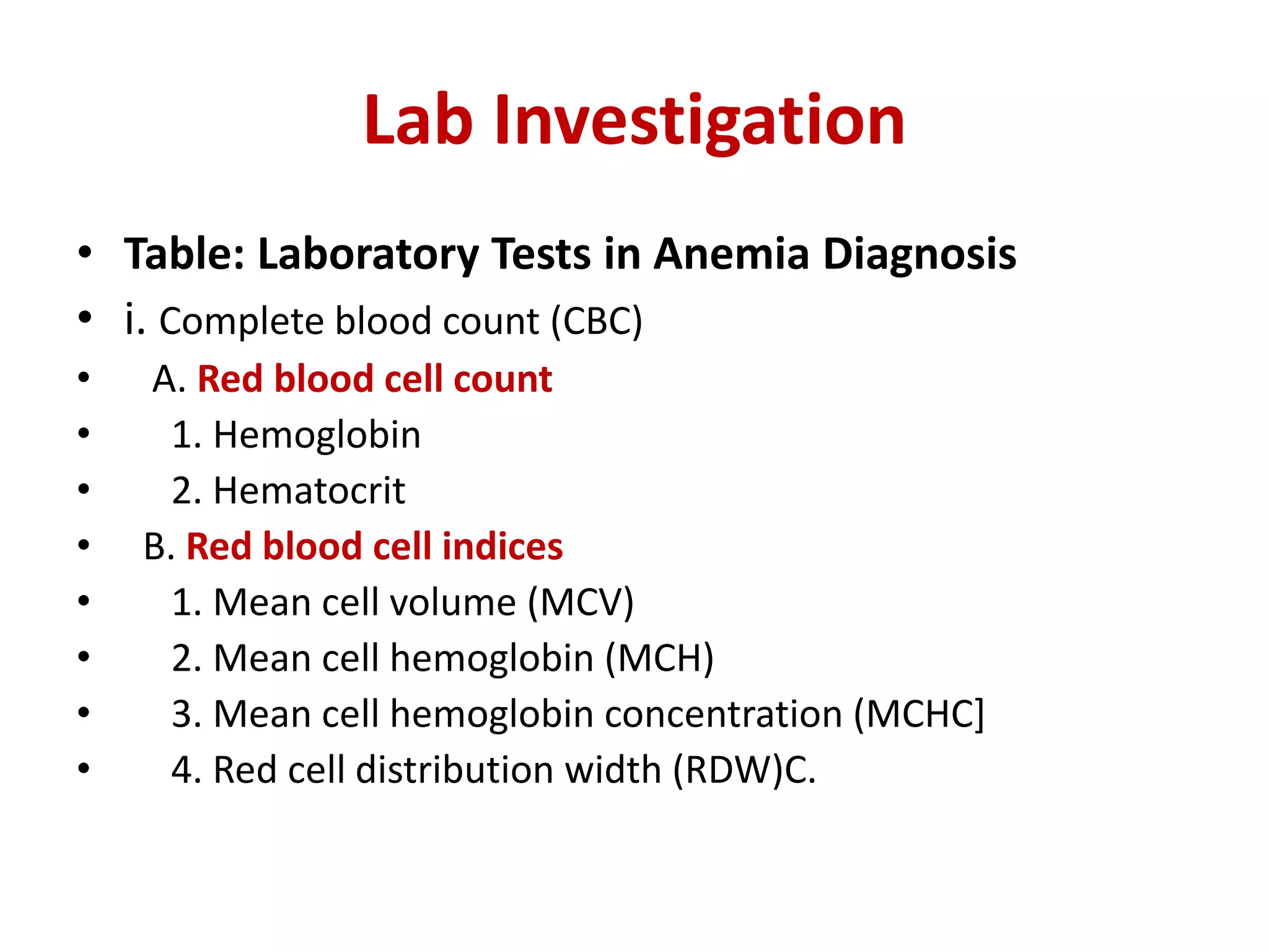 Introduction to Hematology and Anemia | PPTX