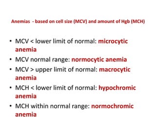 Introduction to Hematology and Anemia | PPTX