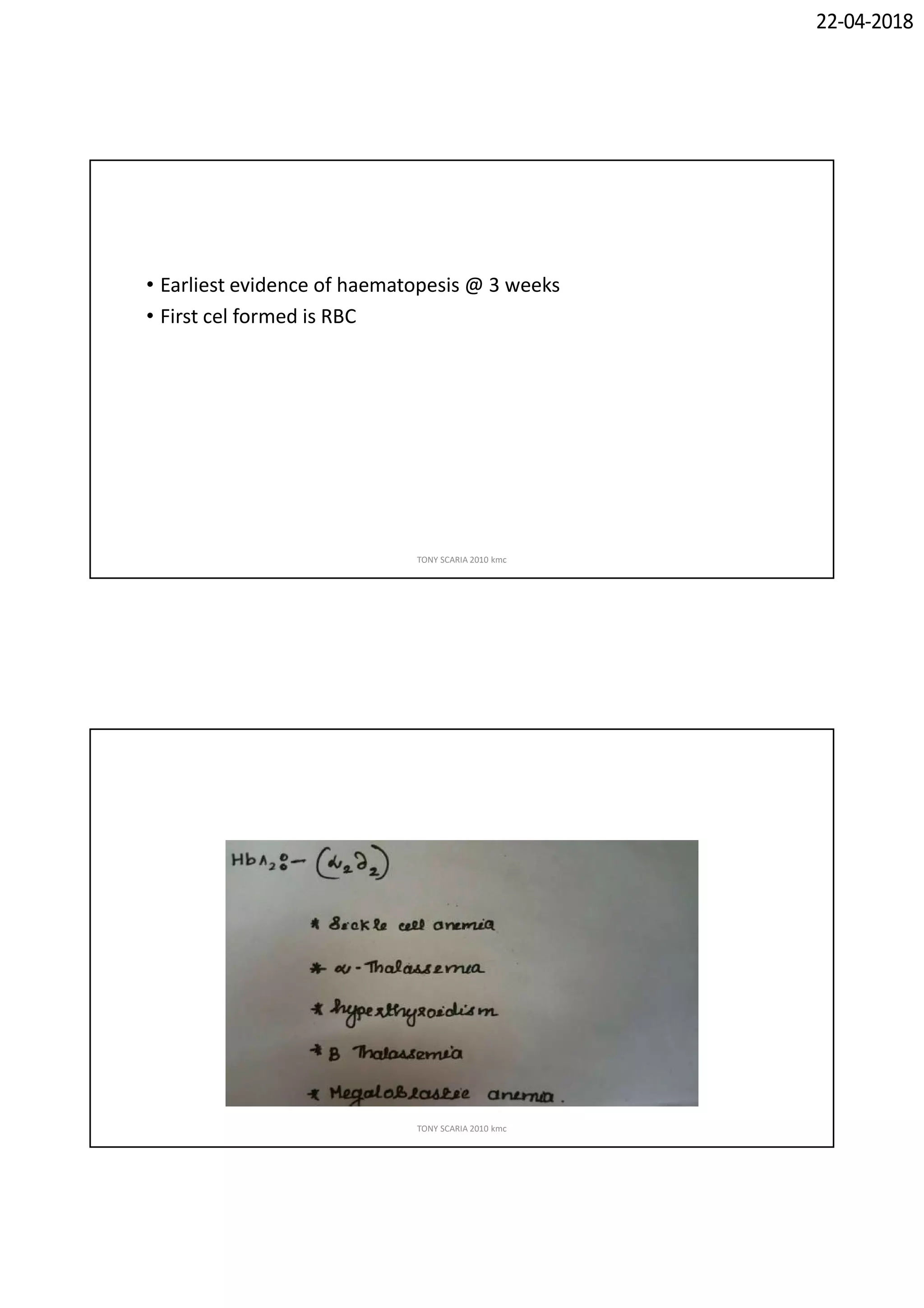 Hematology revision notes pathology | PDF