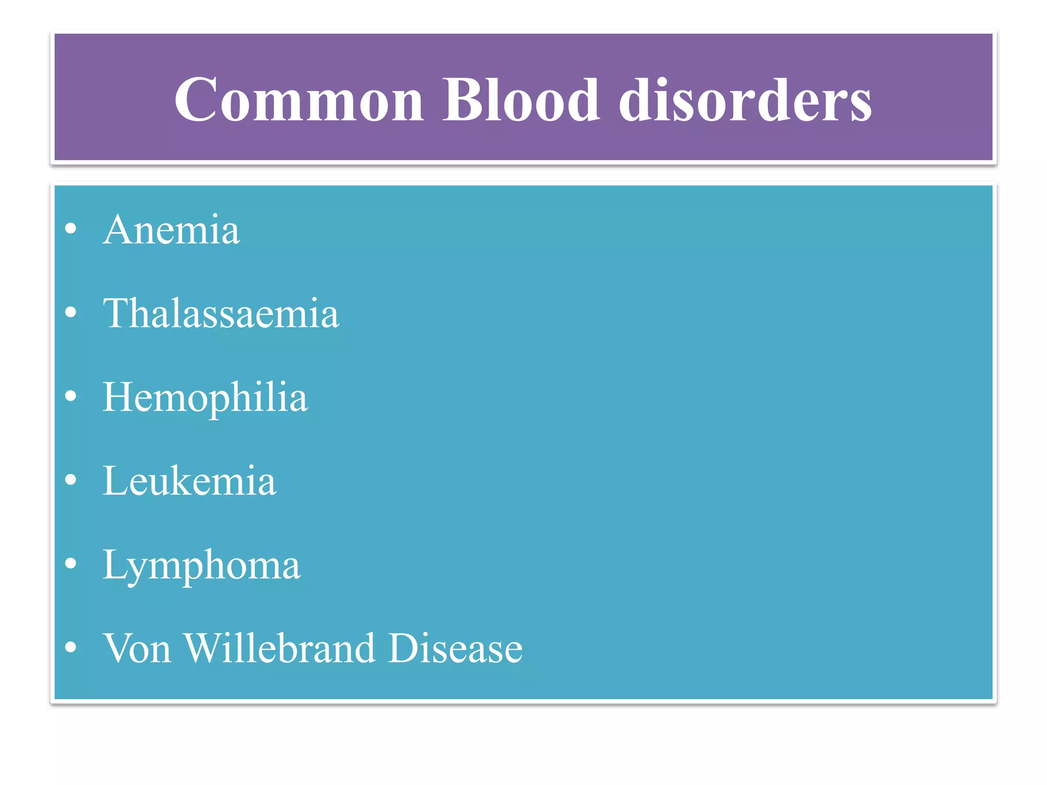 INTRODUCTION TO Hematology AND BLOOD 2.pptx | Blood Disorders ...