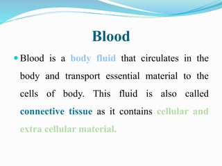 Blood physiology and composition/ hematology part 3.pptx