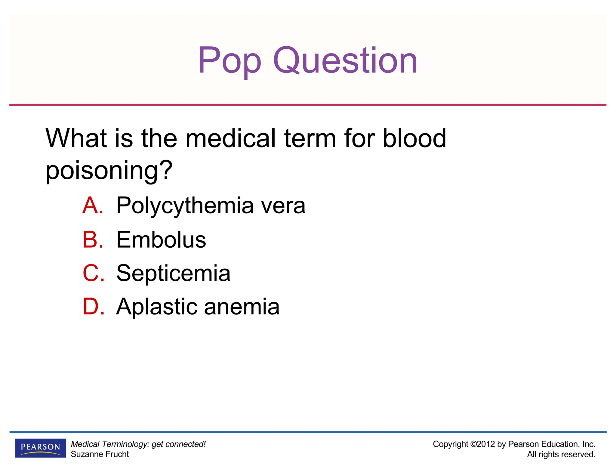 Hematology vocabulary for learning young doctors | PPT