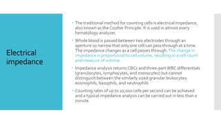 Hematology Analyzer by Selvakumar.pptx