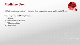 Anticoagulant EDTA | PPTX