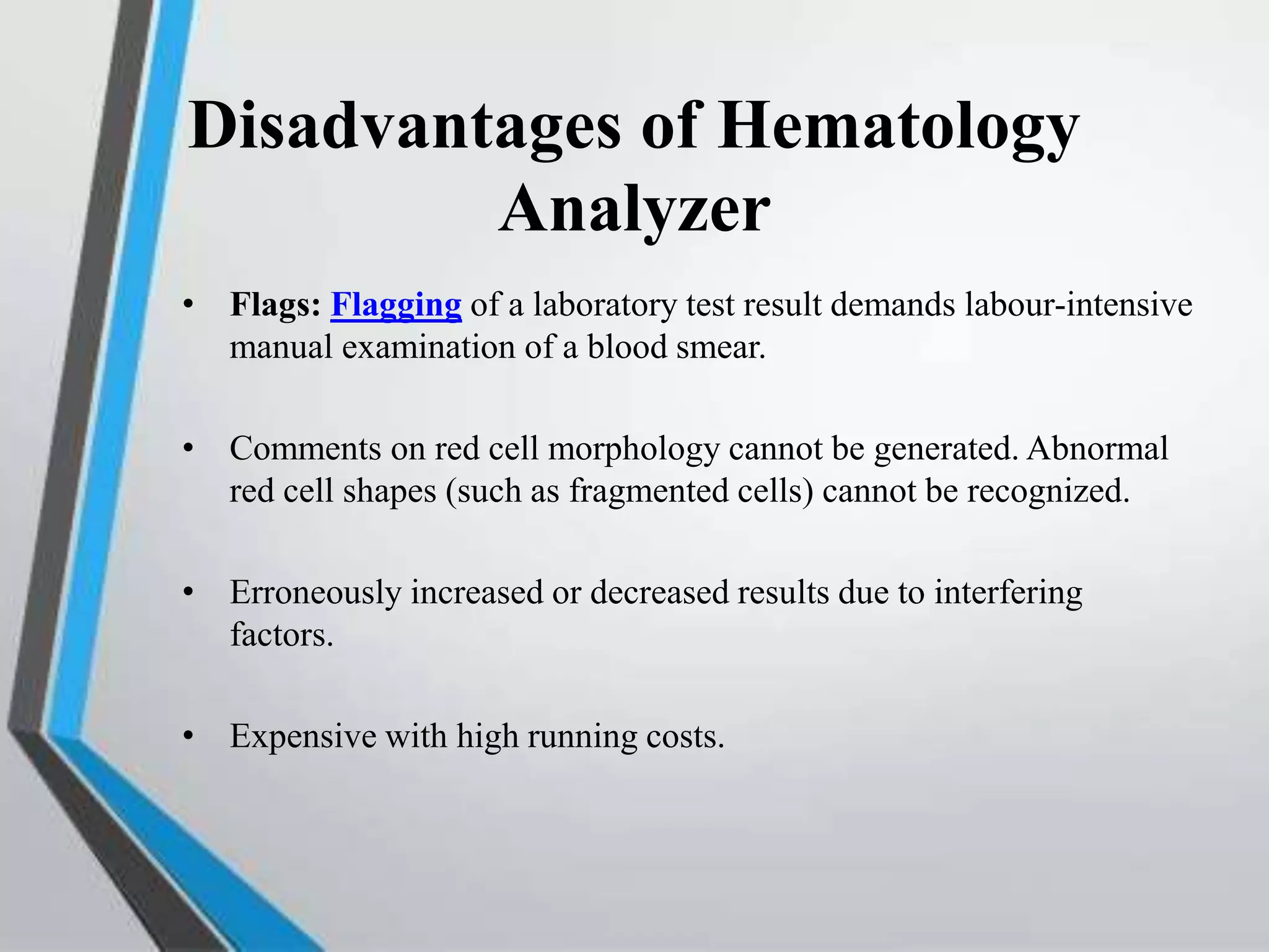 Hematology auto analyzer | PPTX