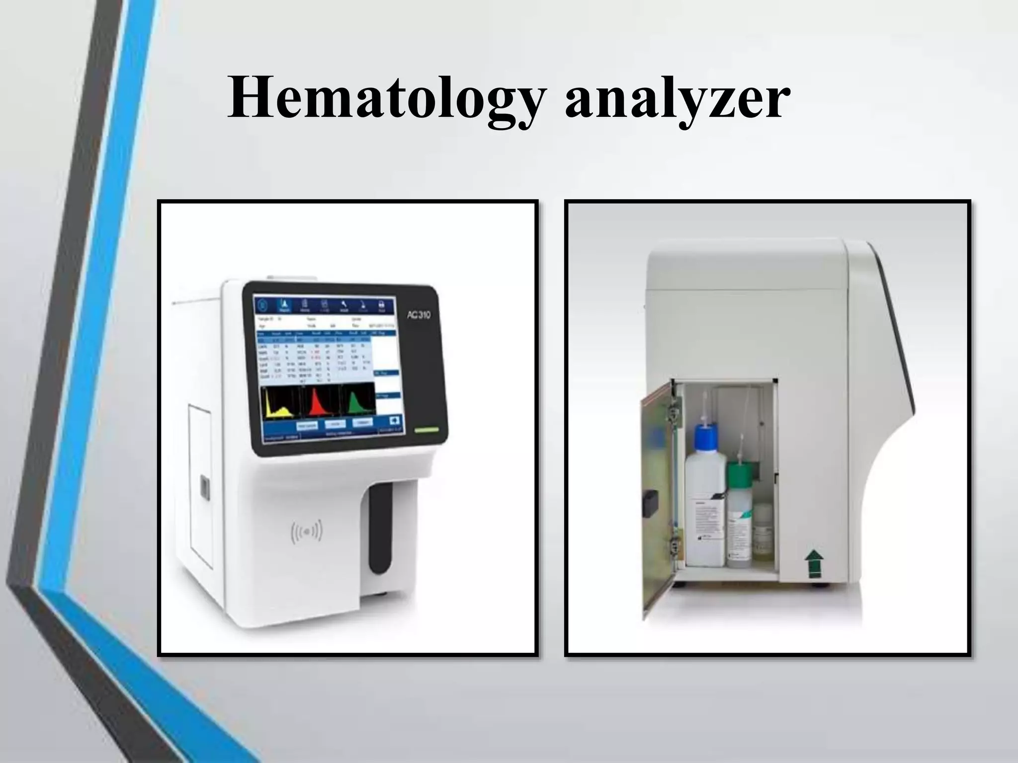 Hematology auto analyzer | PPTX